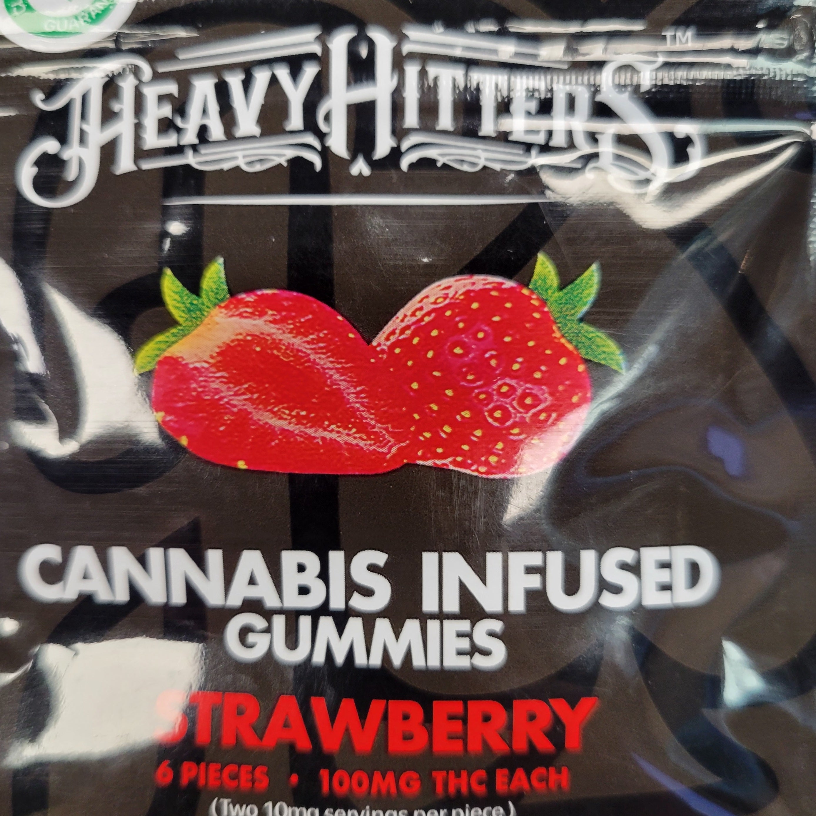 Heavy Hitters 100mg Each 6 Pcs 600mg Total | Kc kush